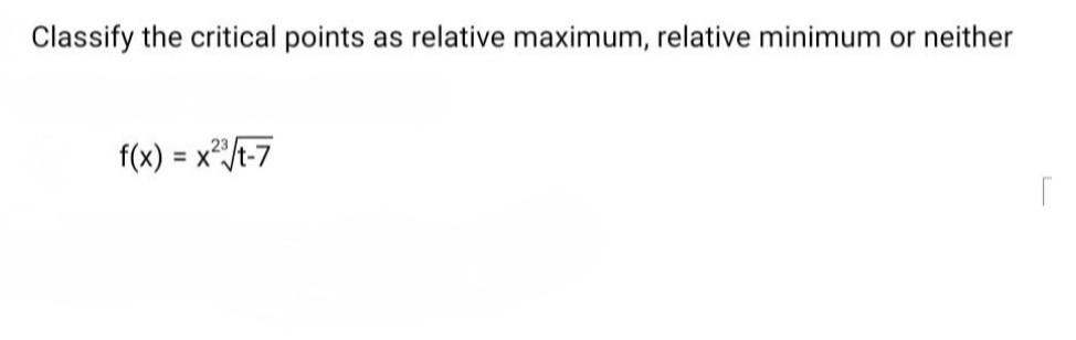 Solved Find Critical Points And Classify If They Are