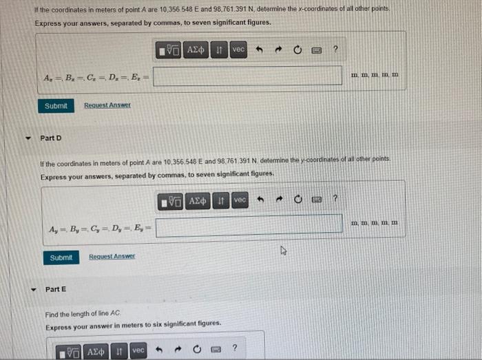 Solved The data in the table below is for a closed-polygon | Chegg.com