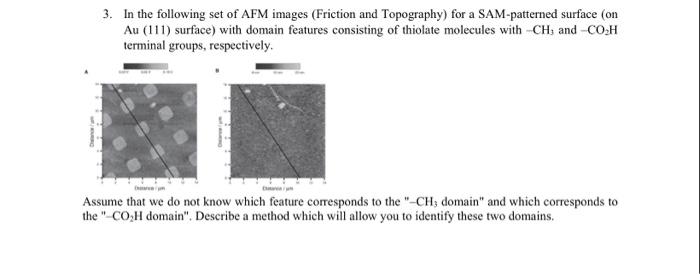 Solved 3. In the following set of AFM images (Friction and | Chegg.com