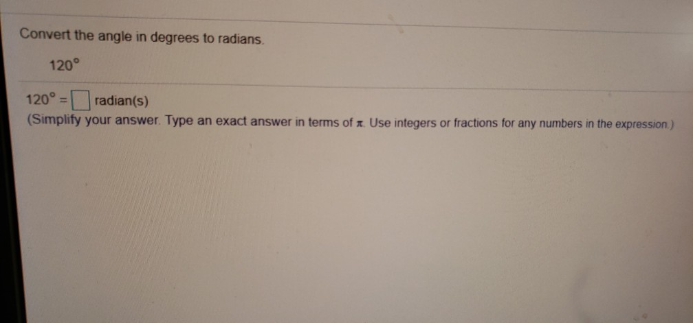 Solved Express the given trigonometric functions in terms of | Chegg.com