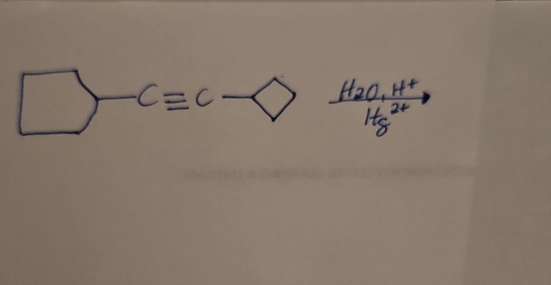 Solved write mechanisms for this reaction | Chegg.com