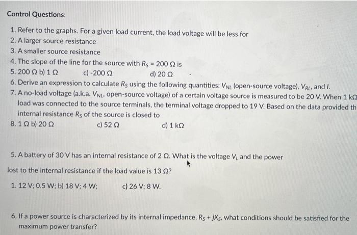 Solved 1. Refer to the graphs. For a given load current, the | Chegg.com
