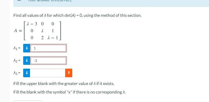 Solved Use Parametric Equations To Describe The Solution Set