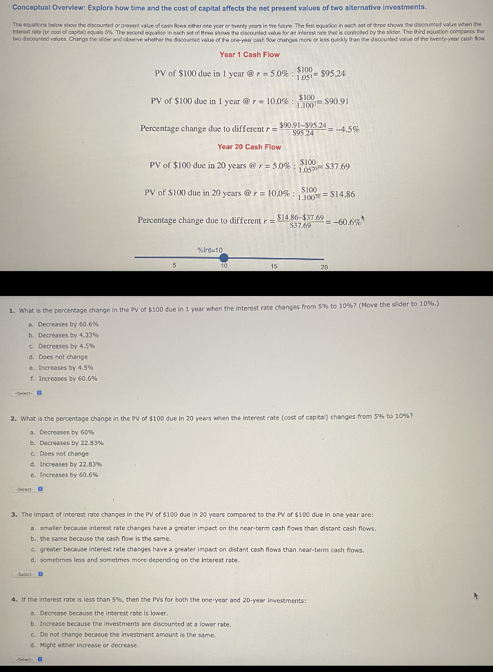 Solved Conceptual Overview: Explore how time and the cost of | Chegg.com