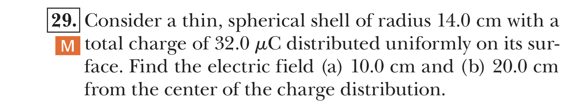 Solved Consider a thin, spherical shell of radius 14.0cm | Chegg.com