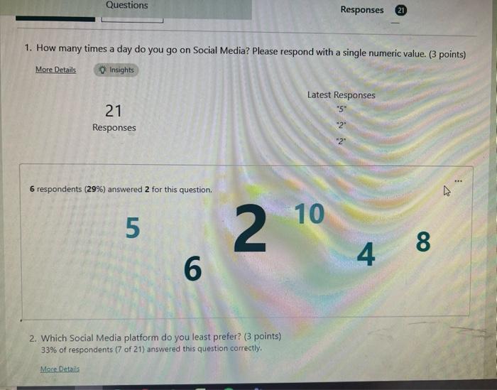 Solved 6) Considering your data for the quantitative | Chegg.com