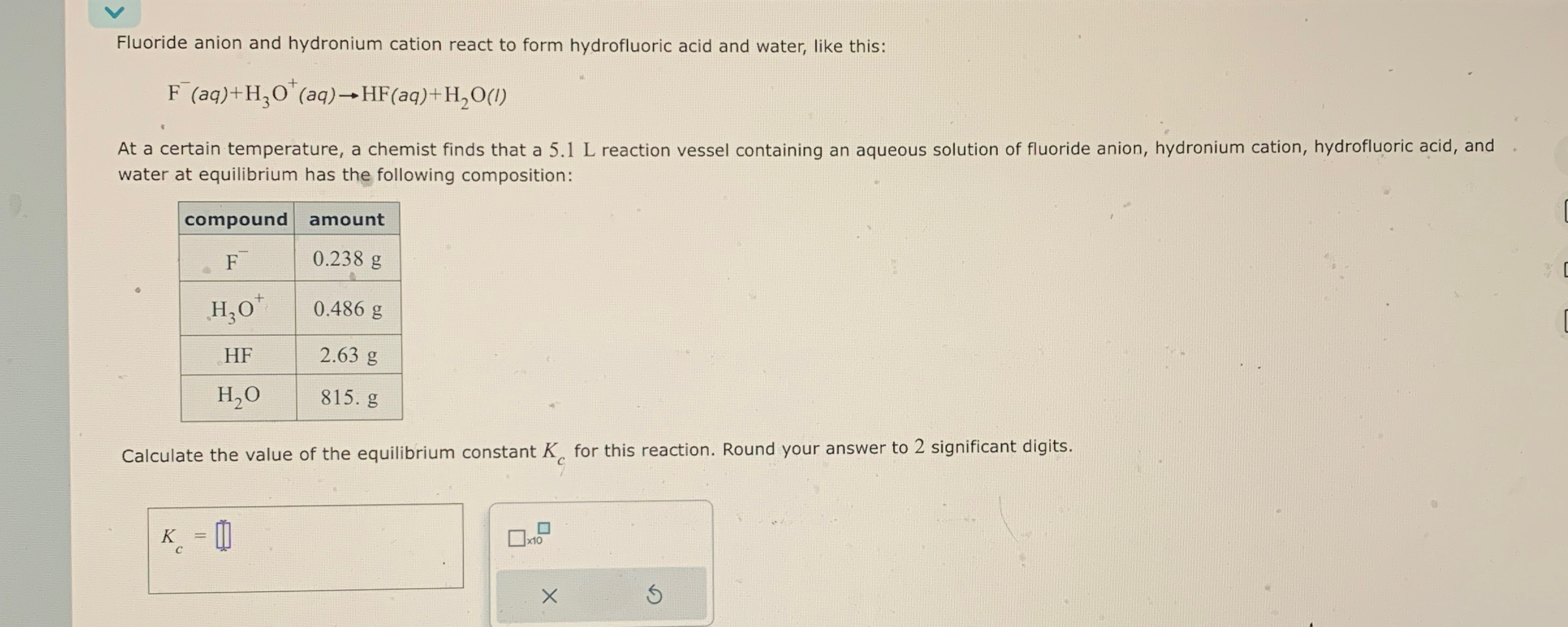 Solved Should the answer be in scientific notation since it | Chegg.com