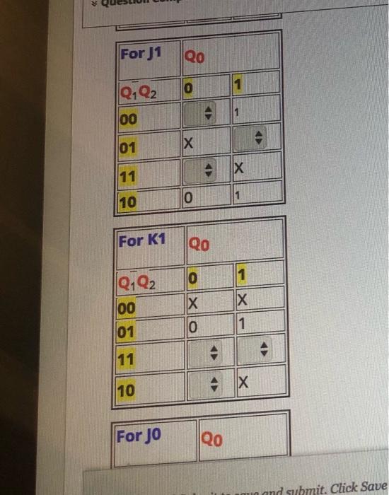 Question 10 For The Following Jk Flip Flop Transition 5210