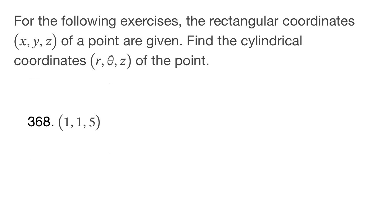 Solved For the following exercises, the rectangular | Chegg.com
