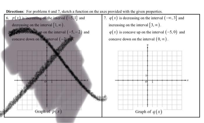Solved 3a. For −5≤x≤7, on what intervals is h(x) increasing? | Chegg.com