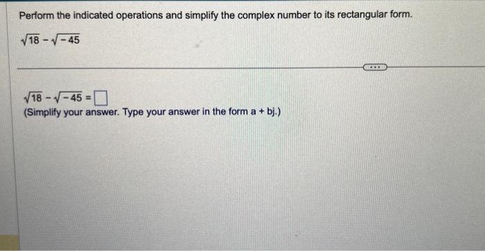 Solved Perform the indicated operations and simplify the | Chegg.com