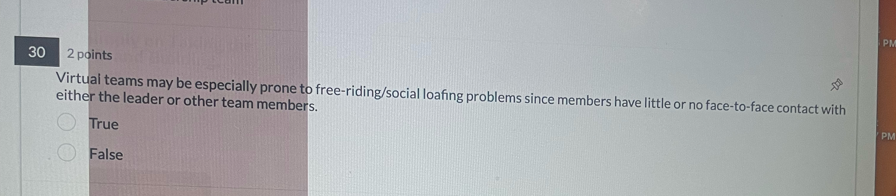 Solved 302 ﻿pointsVirtual teams may be especially prone to | Chegg.com