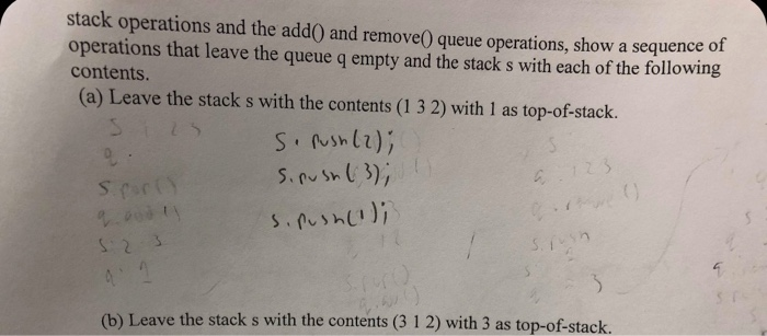 Solved This Is A Data Structures Course Ignore My Answer 7977