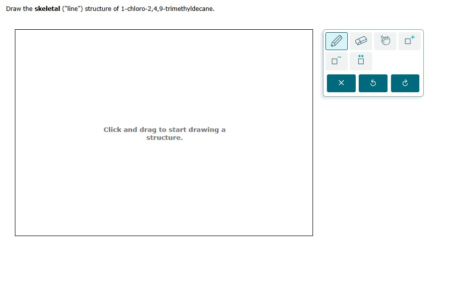 Solved Draw the skeletal ("line") ﻿structure of | Chegg.com