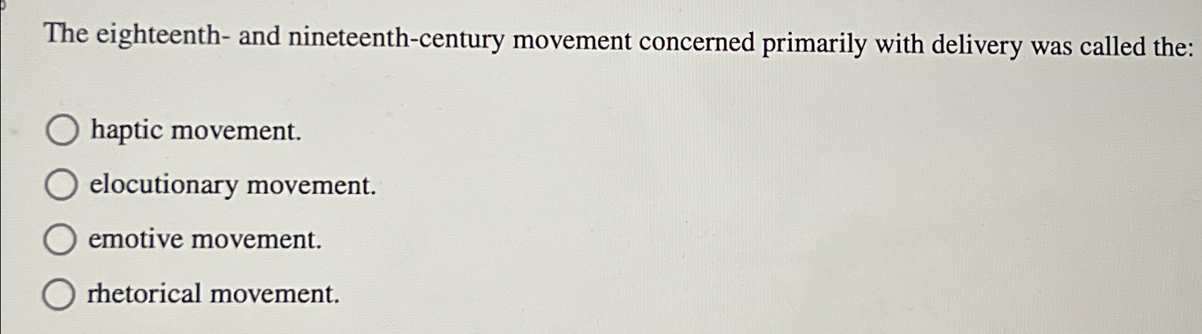 Solved The eighteenth- ﻿and nineteenth-century movement | Chegg.com