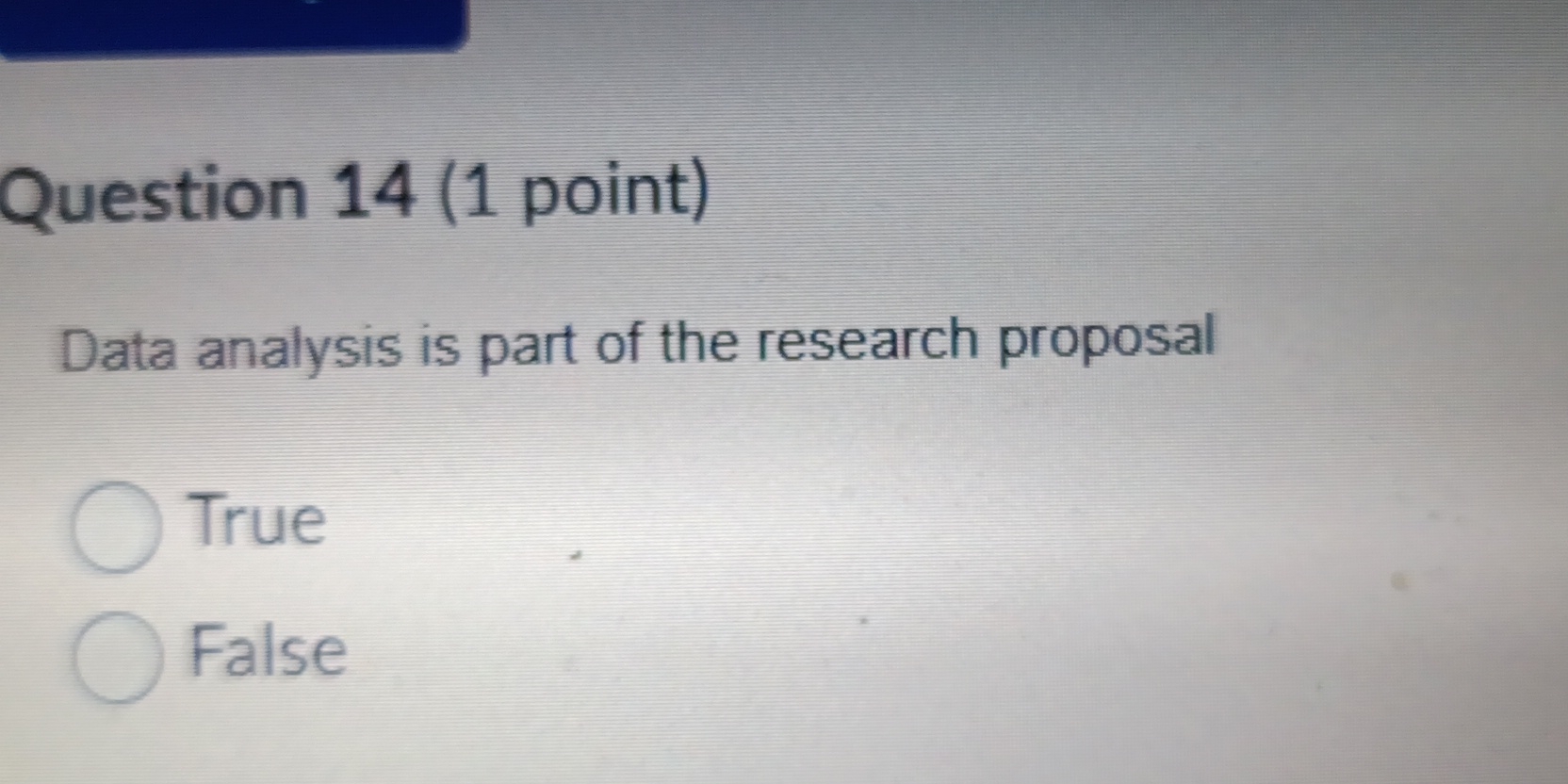 Solved Question 14 (1 ﻿point)Data analysis is part of the | Chegg.com