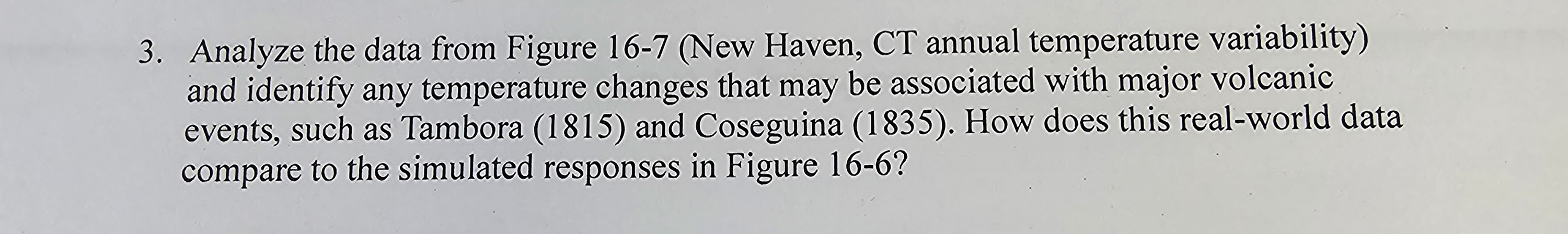 Solved Analyze the data from Figure 16-7 (New Haven, CT | Chegg.com