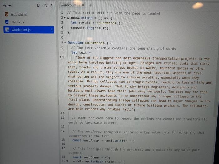 Solved 8. Open up your assignment and begin working on it! | Chegg.com