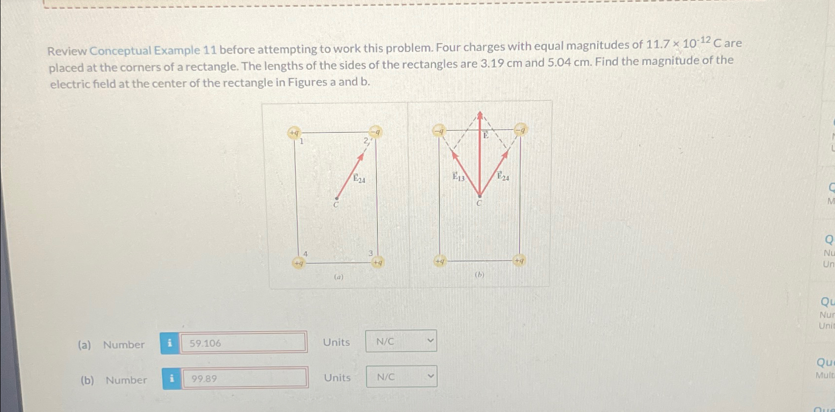 Solved Review Conceptual Example 11 ﻿before attempting to | Chegg.com