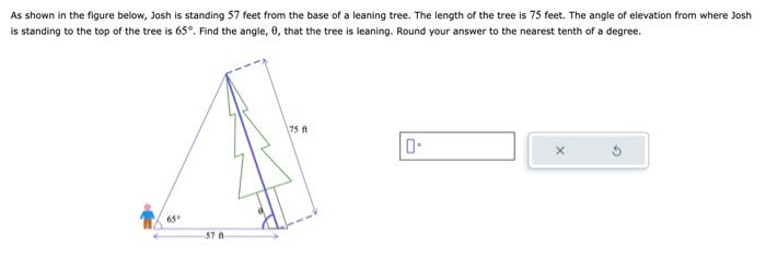 Solved As shown in the figure below, Josh is standing 57 | Chegg.com