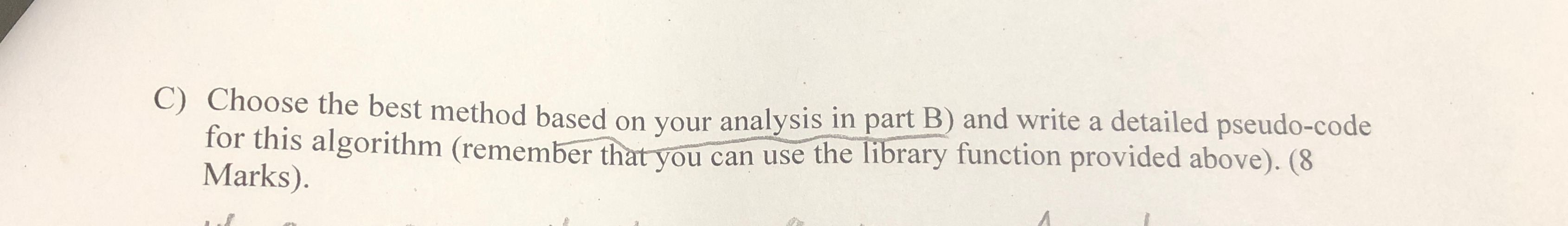 Solved Question II (12 ﻿Marks)You are tasked with designing | Chegg.com