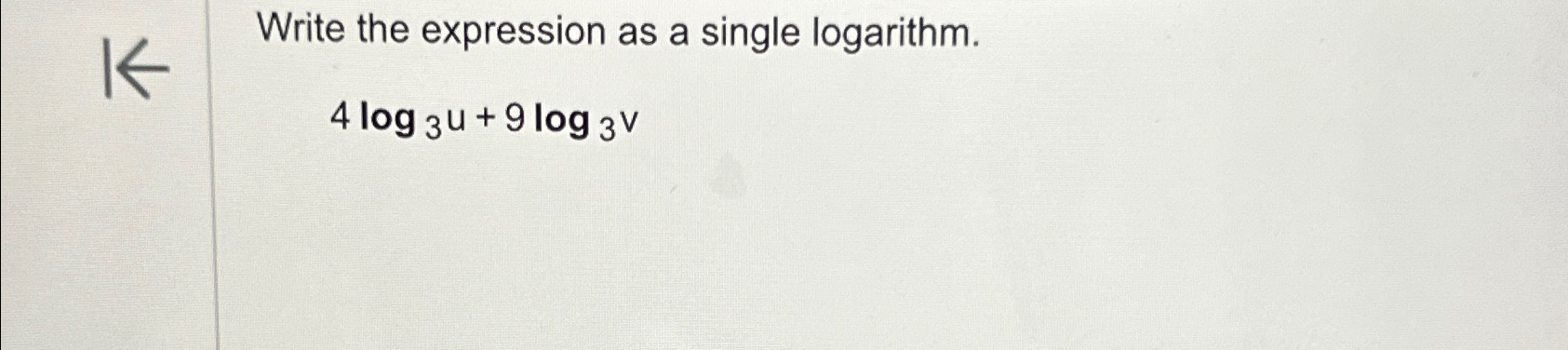 Solved Write the expression as a single | Chegg.com