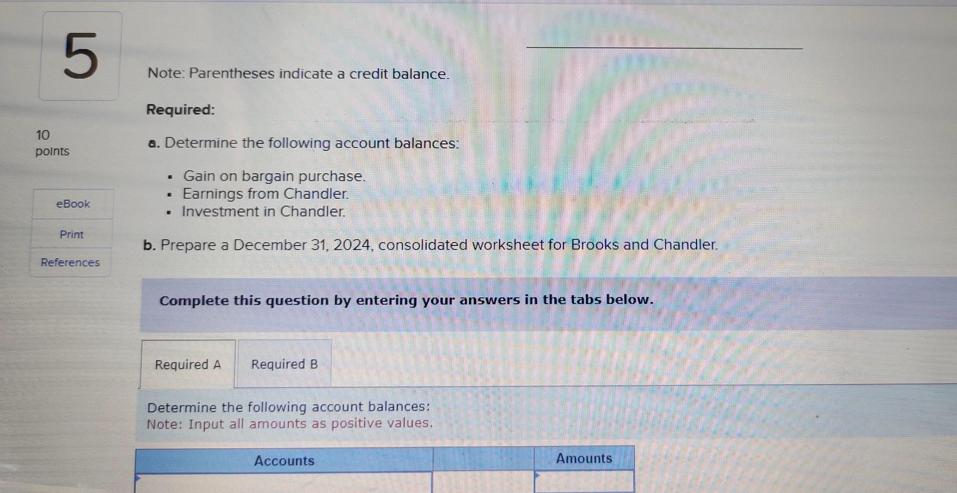 Solved On January 1,2024 , Brooks Corporation exchanged | Chegg.com