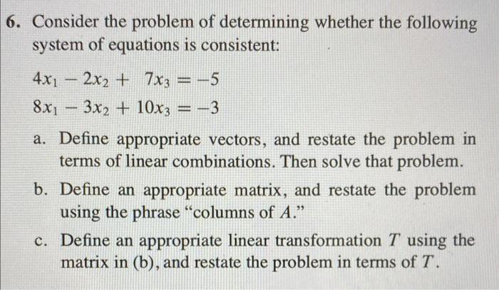 Solved Consider the problem of determining whether the | Chegg.com