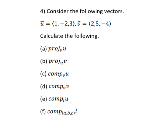 Solved Consider the following | Chegg.com