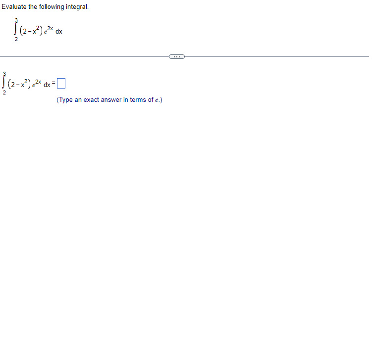 Solved Evaluate the following | Chegg.com