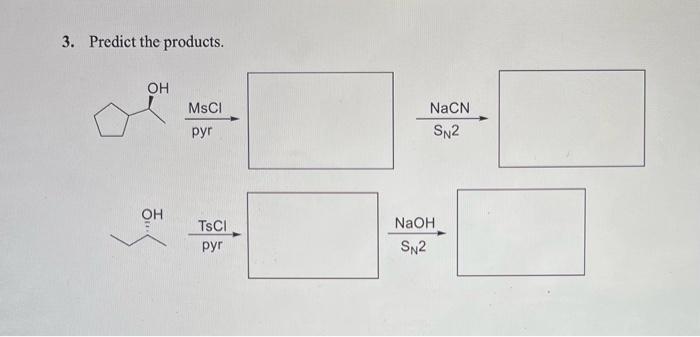 Solved Tosylates, Mesylates, and Triflates. The mechanism | Chegg.com