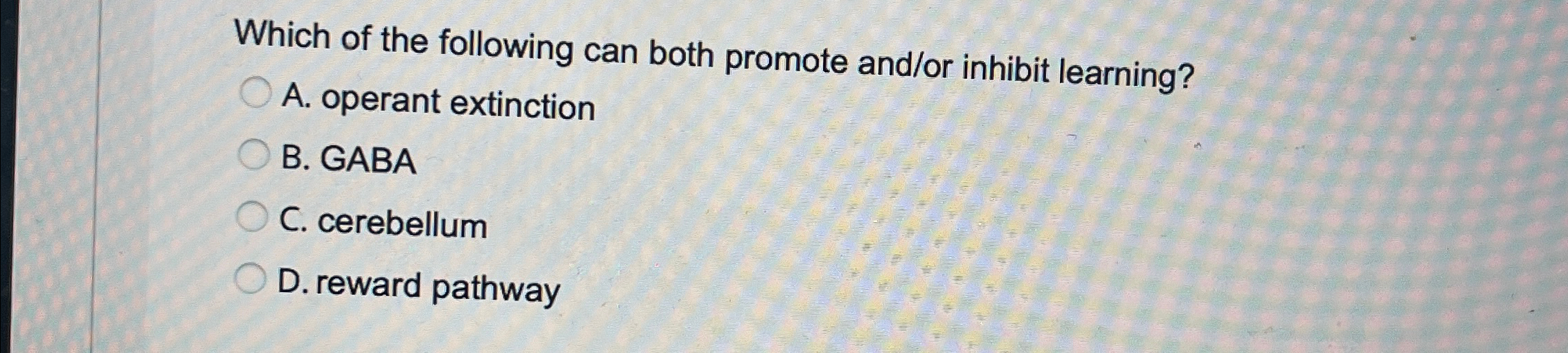 Solved Which of the following can both promote and/or | Chegg.com
