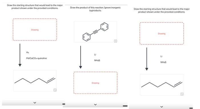Solved Drow the starting structure that would lead to the | Chegg.com