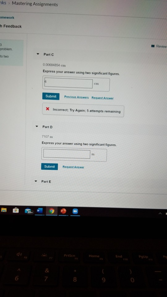 Solved nks > Mastering Assignments mework th Feedback 3 | Chegg.com