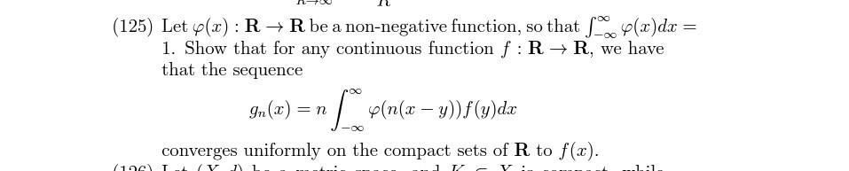 Solved (125) Let φ(x):R→R be a non-negative function, so | Chegg.com