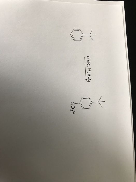 Solved conc. H2SO4 SO3H | Chegg.com