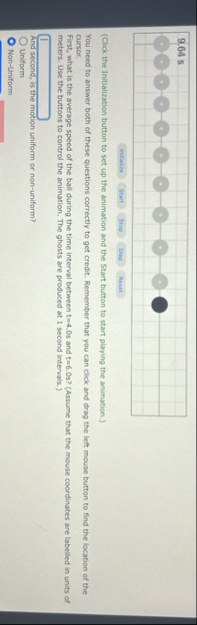 Solved intializeStartStopStep(Click the Initialization | Chegg.com