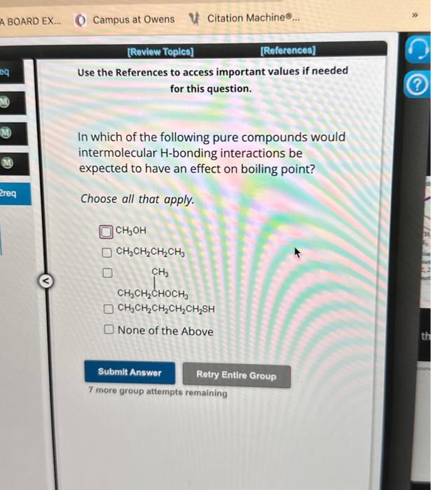 Solved [Review Topics] [References] Use the References to | Chegg.com