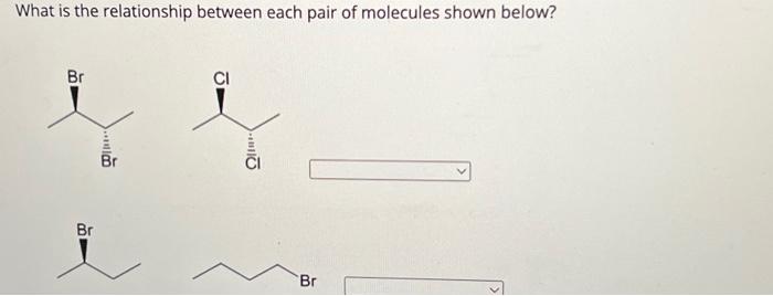 Solved What is the relationship between each pair of | Chegg.com
