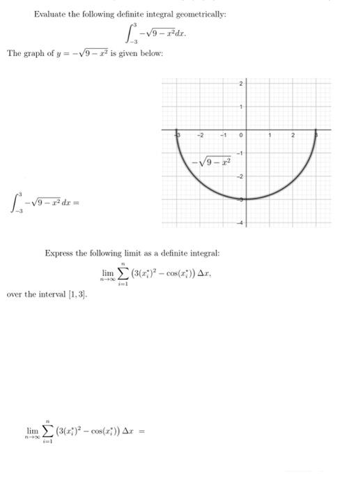 Solved Evaluate the following definite integral | Chegg.com