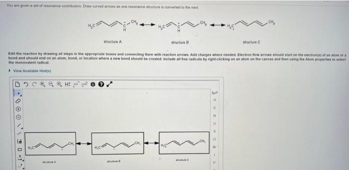 Solved the monovalent radical. contrisutor is competed fo | Chegg.com