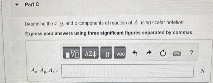 Solved The smooth uniform rod AB is supported by a | Chegg.com