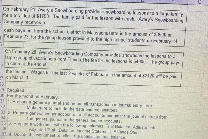 Solved using the following data for the month of February, | Chegg.com
