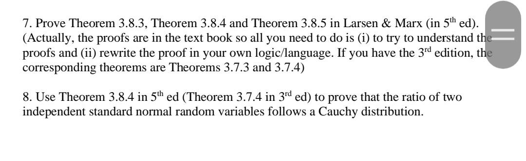 7. Prove Theorem 3.8.3, Theorem 3.8.4 and Theorem | Chegg.com 7. Prove Theorem 3.8.3, Theorem 3.8.4 and Theorem | Chegg.com