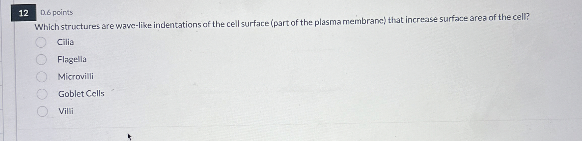 Solved 120.6 ﻿pointsWhich structures are wave-like | Chegg.com