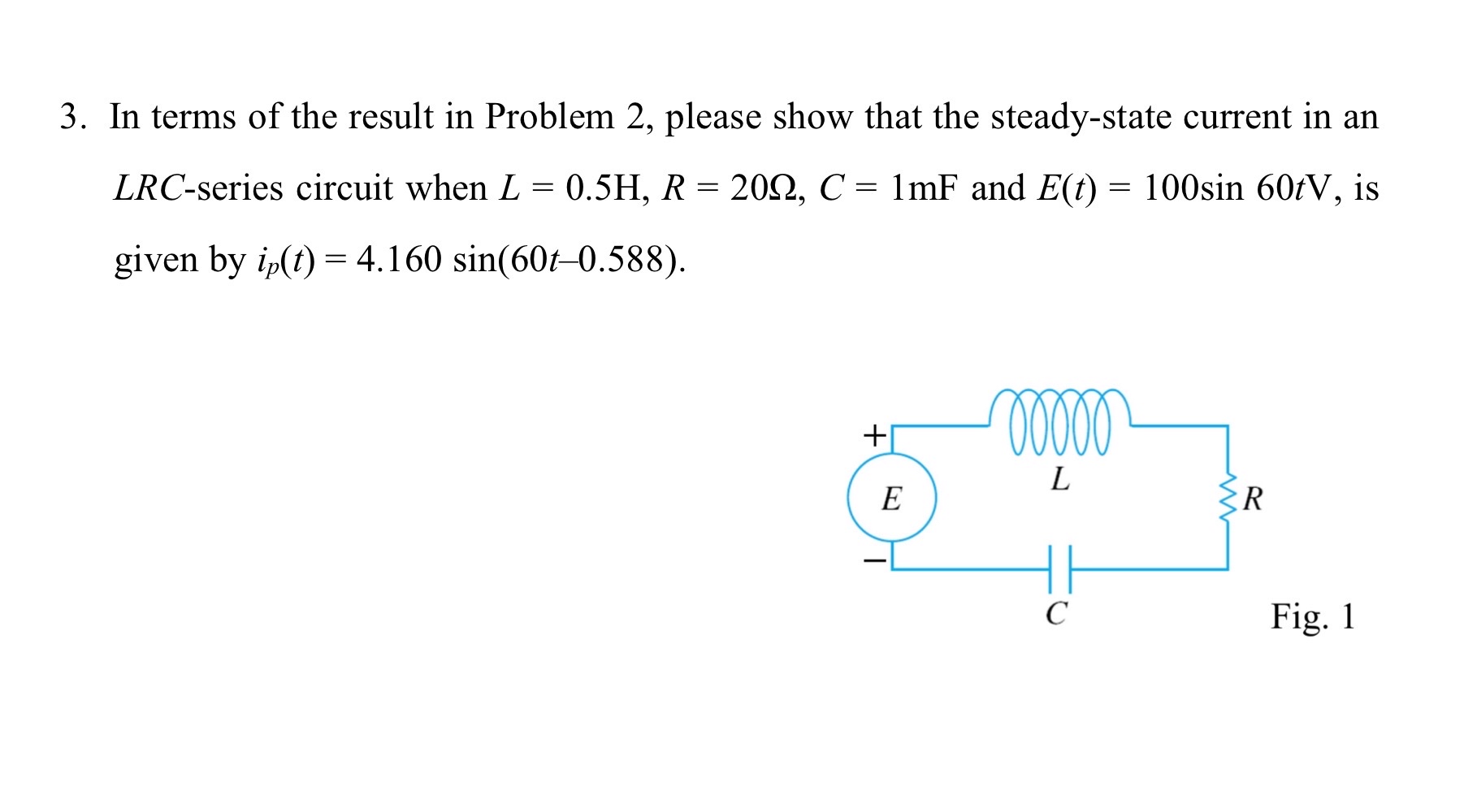 Solved In terms of the result in Problem 2, ﻿please show | Chegg.com