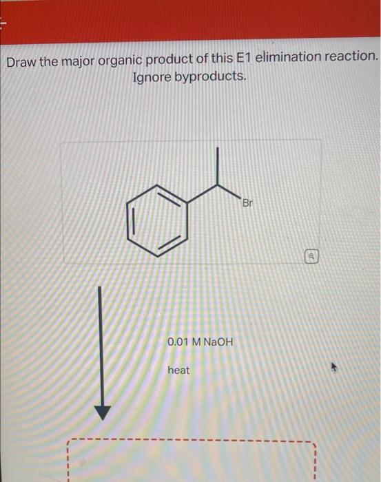 Solved Draw a vicinal alkyl bromide that would produce the | Chegg.com