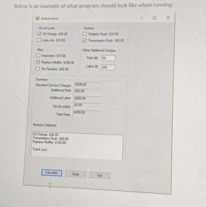 Solved Geoff's Automotive performs the following routine | Chegg.com