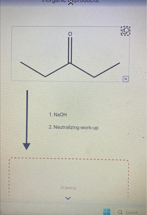 Solved 1. NaOH 2. Neutralizing work-up | Chegg.com
