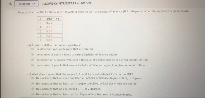 Solved 1. -15 points V ILLOWSKYINTROSTAT1 4.PR.002. My Notes | Chegg.com Solved 1. -15 points V ILLOWSKYINTROSTAT1 4.PR.002. My Notes | Chegg.com